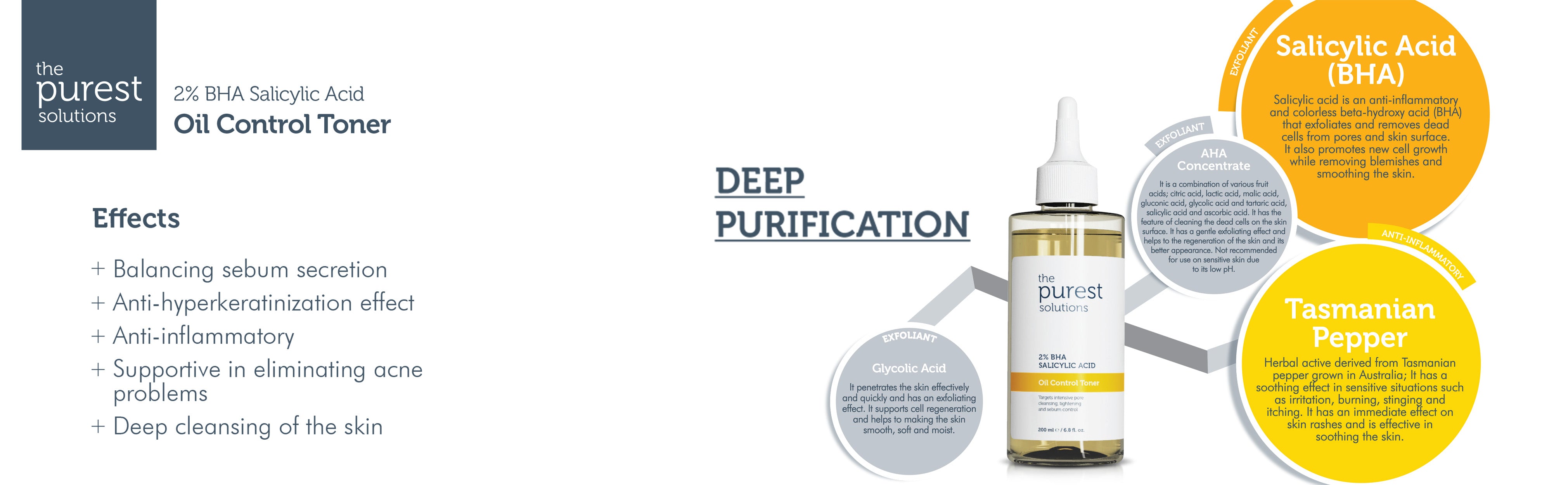Oil Control Toner – The Purest Solutions