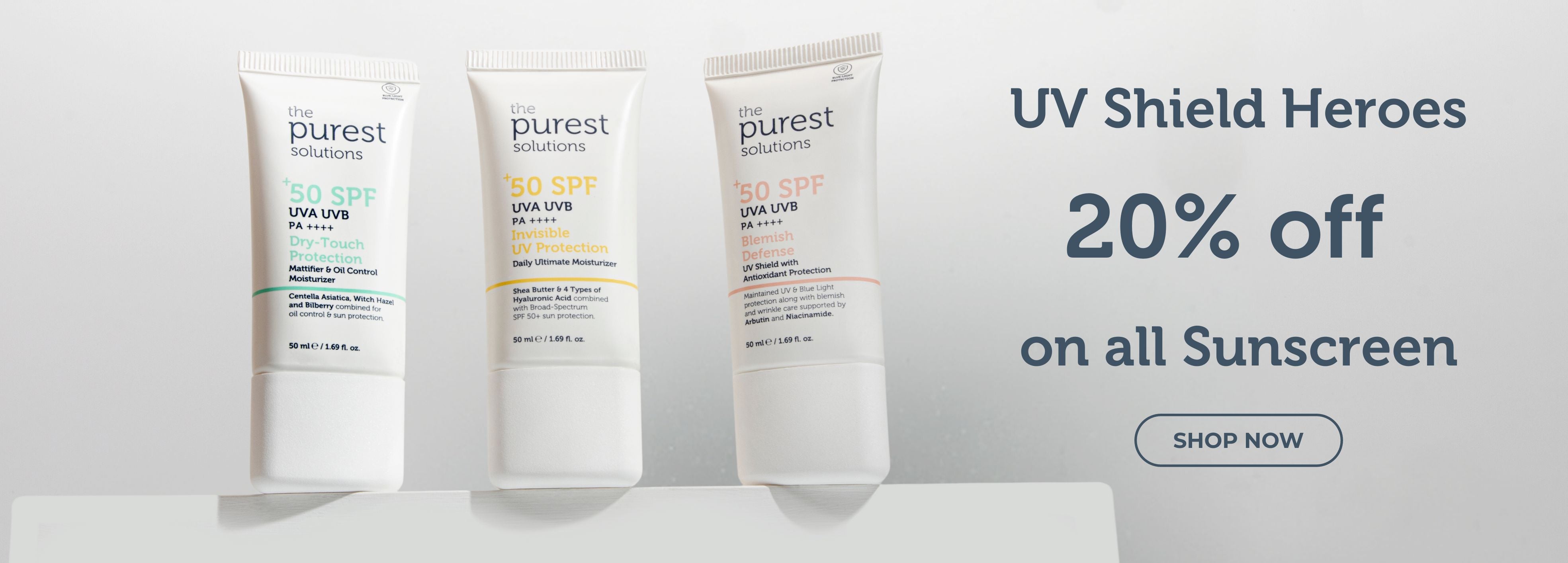 Revive your skin with The Purest Solutions